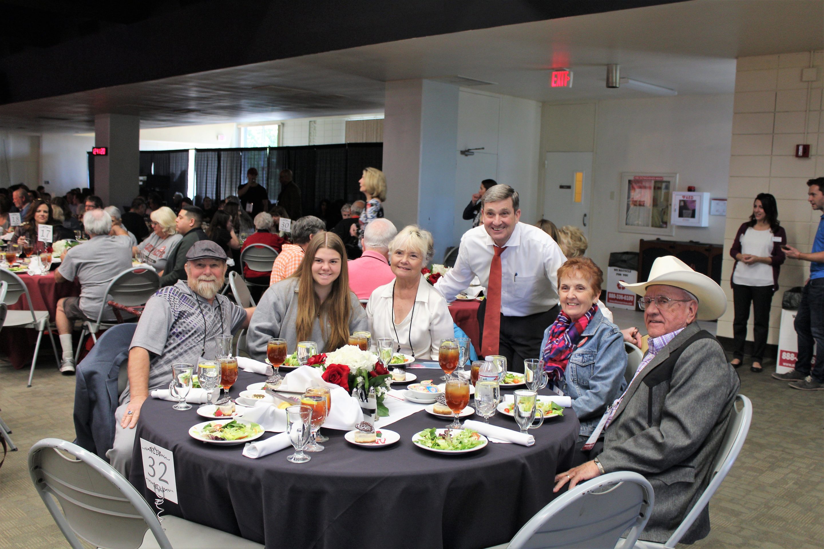 Grandparent's Day President Wallace with APU Family - ZU Media