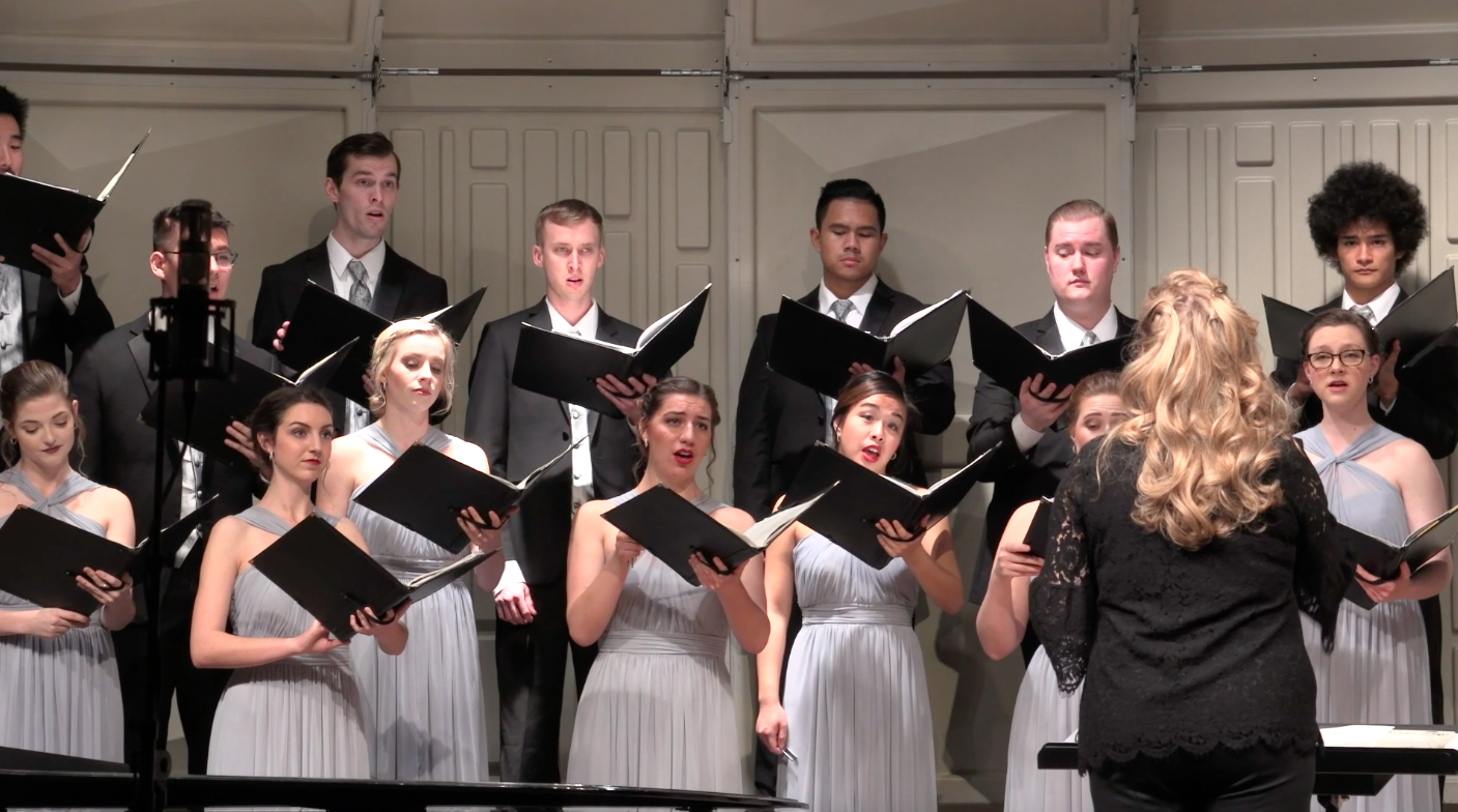 Chamber singers perform sounds and sights of heaven and nature at ...