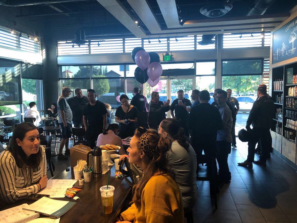 New Azusa Police Chief Mike Bertelsen Shines at Coffee with a Cop Event ...